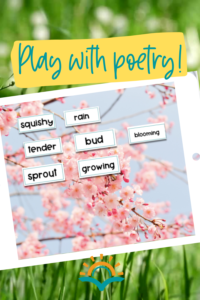 Engaging digital magnetic poetry for kids - for spring and beyond!