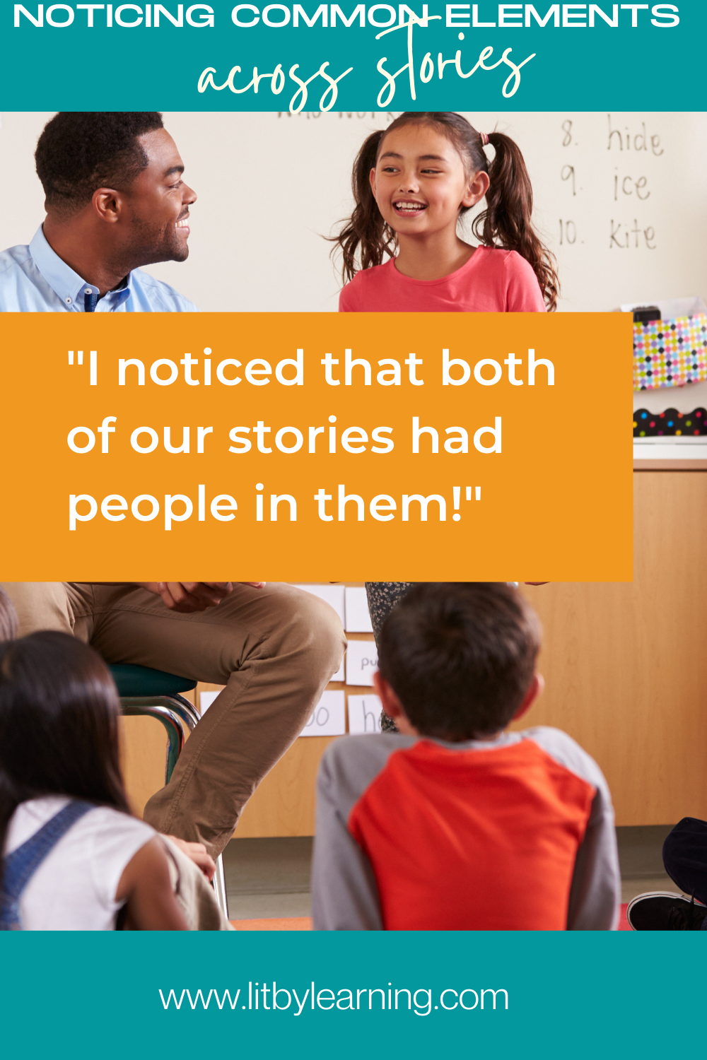 Teaching elements of a story to first graders: your teacher guide!