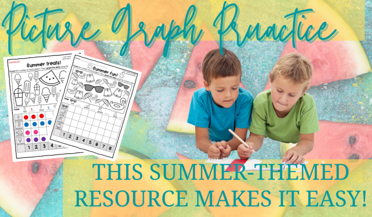Picture Graph Practice Worksheets for Elementary Students