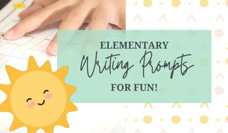 Summer writing prompts for fun for elementary kids