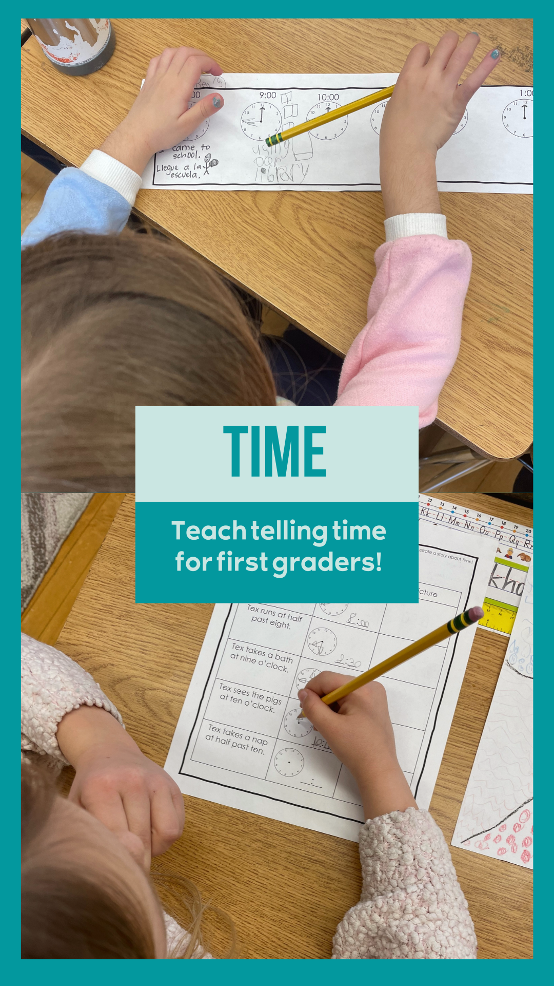 3 innovative ways to teach telling time for first graders